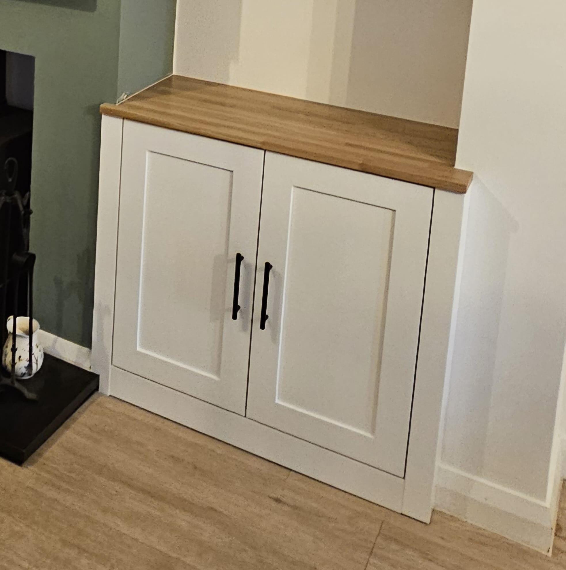 Bespoke MDF Cupboard, Alcove DIY Project. - Etsy UK