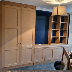 Bespoke Affordable MDF MDF Alcove Fitted Furniture - Etsy UK