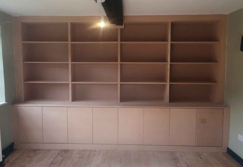 Bespoke Affordable MDF MDF Alcove Fitted Furniture - Etsy UK