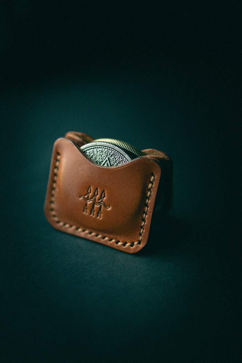 EDC Leather Coin Slip, Challenge Coin, EDC Gear - Etsy