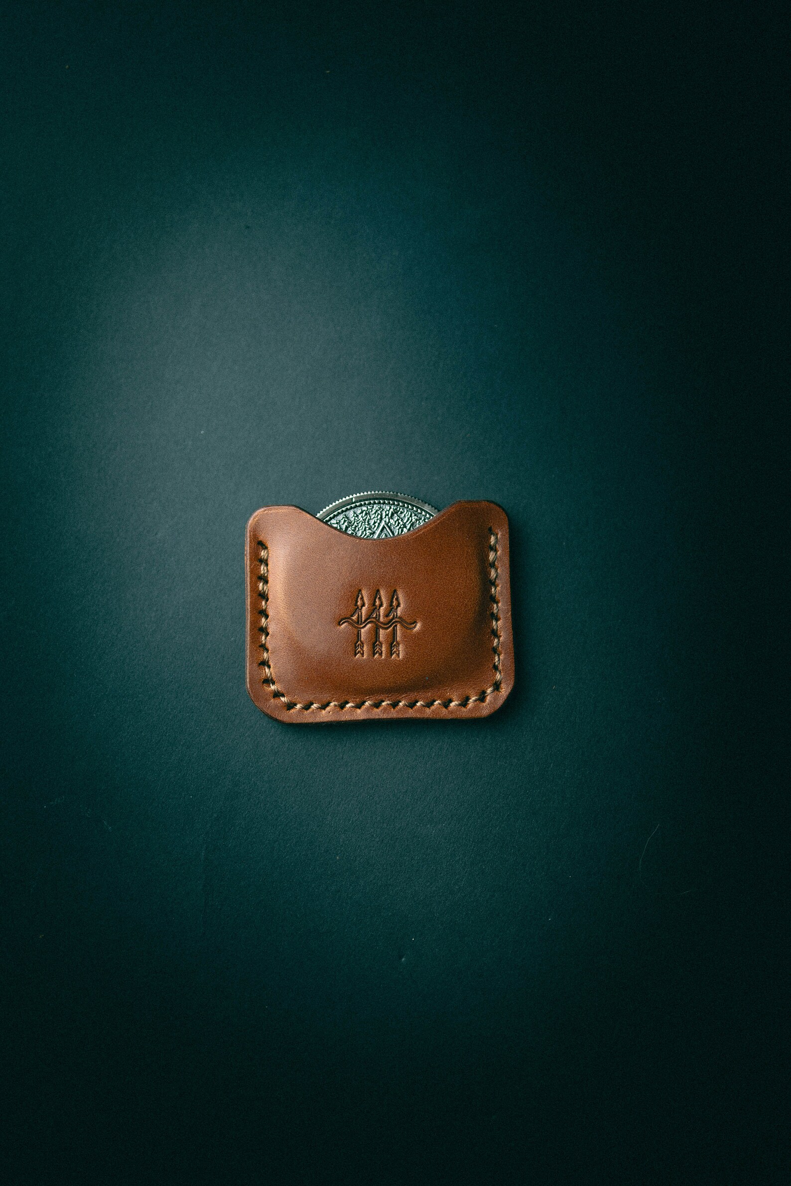 EDC Leather Coin Slip, Challenge Coin, EDC Gear - Etsy