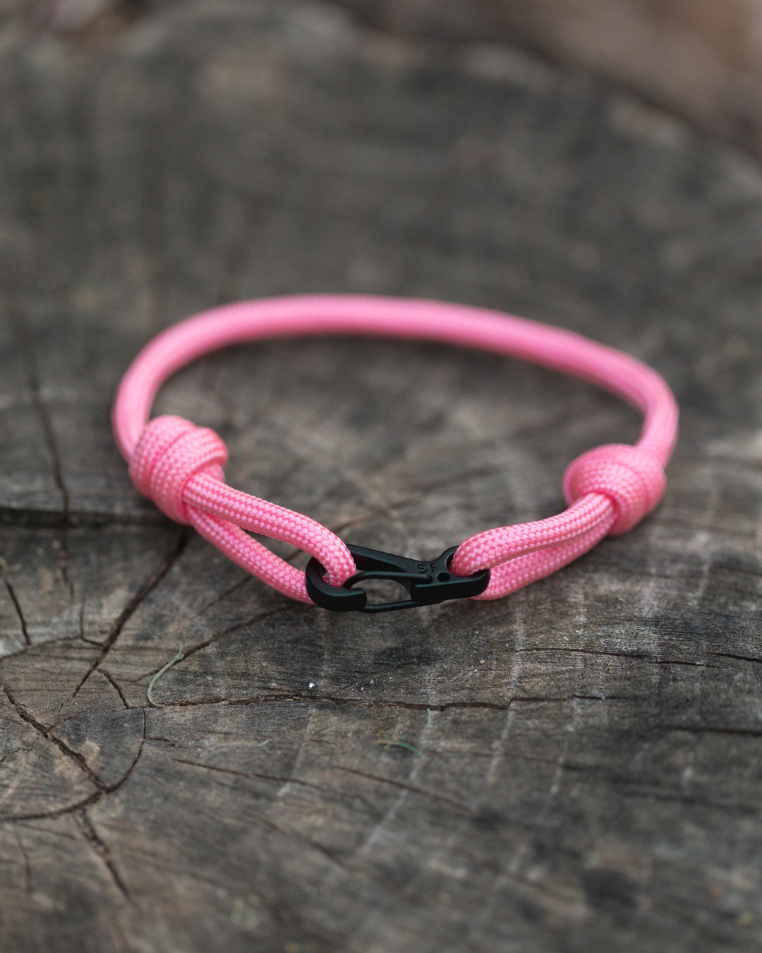 Breast Cancer Awareness Pink Paracord Bracelets - Handmade Hope ...