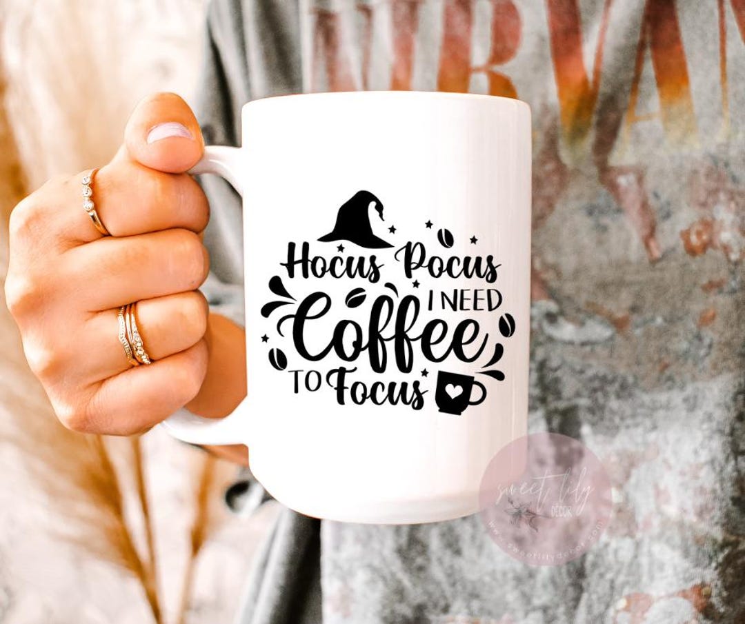 HP I Need Coffee to Focus Mug - Etsy