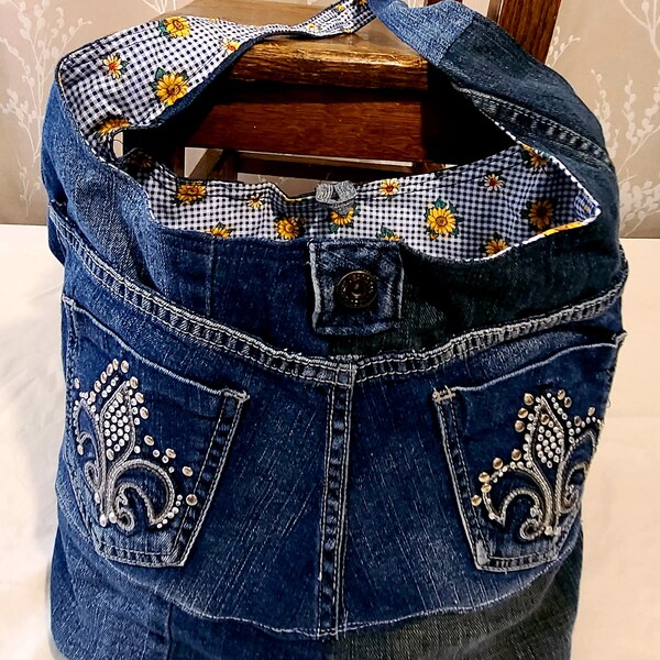 Denim Purses - Etsy