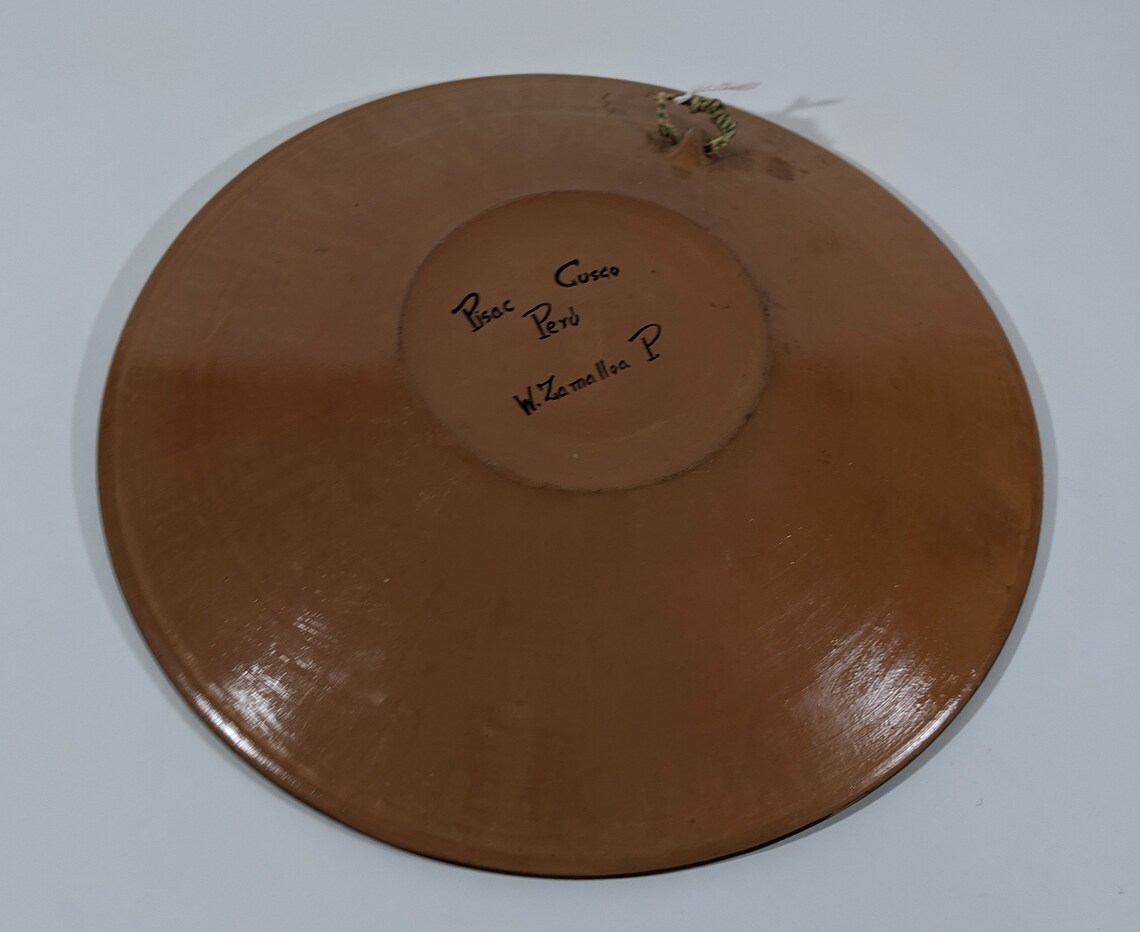 1950s Vintage Peruvian Plate - Etsy