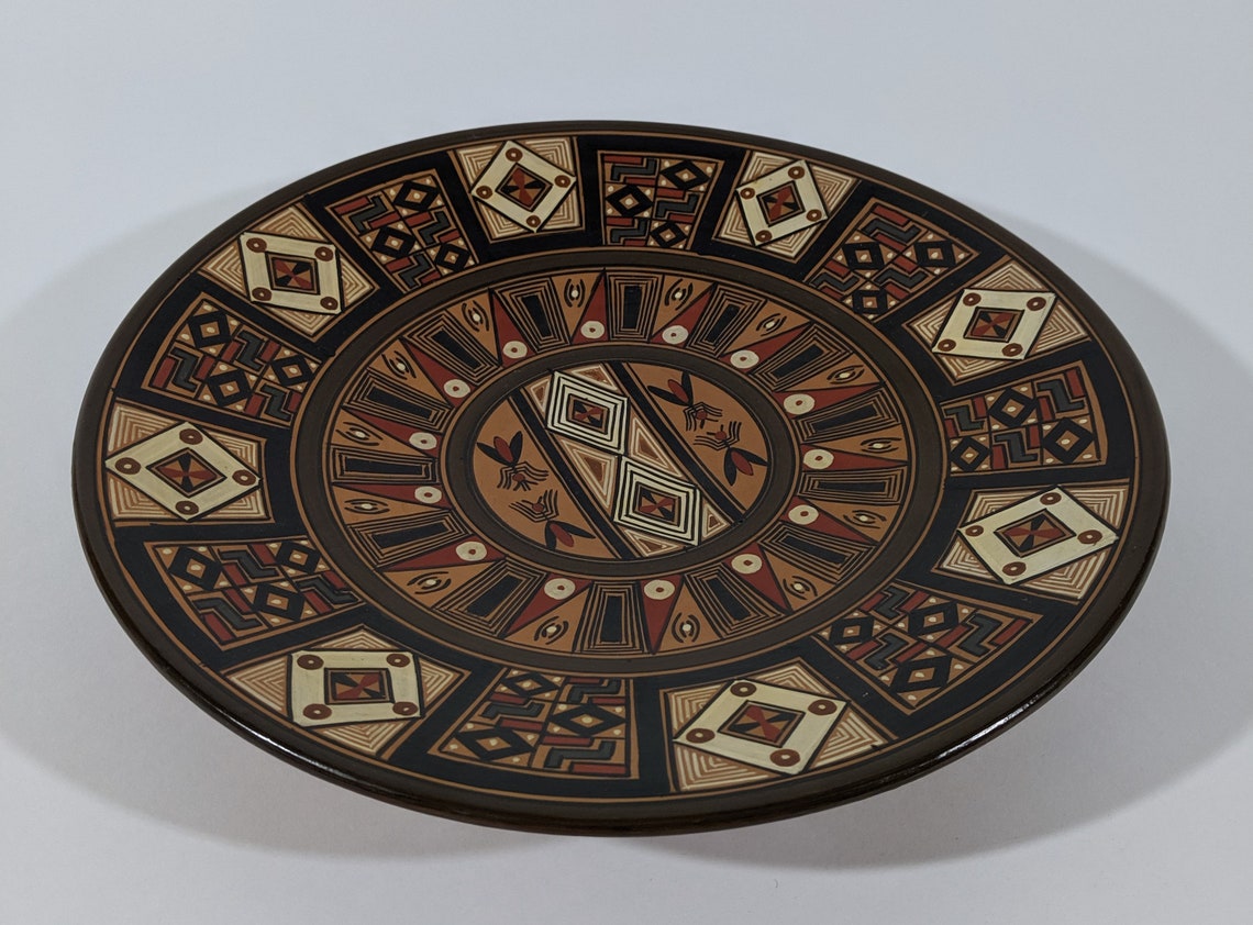 1950s Vintage Peruvian Plate - Etsy