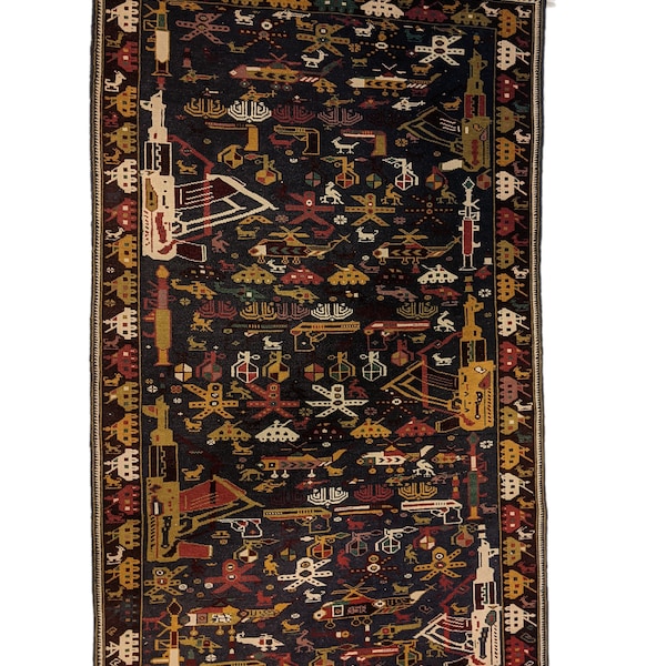 Afghan War Rug - Etsy