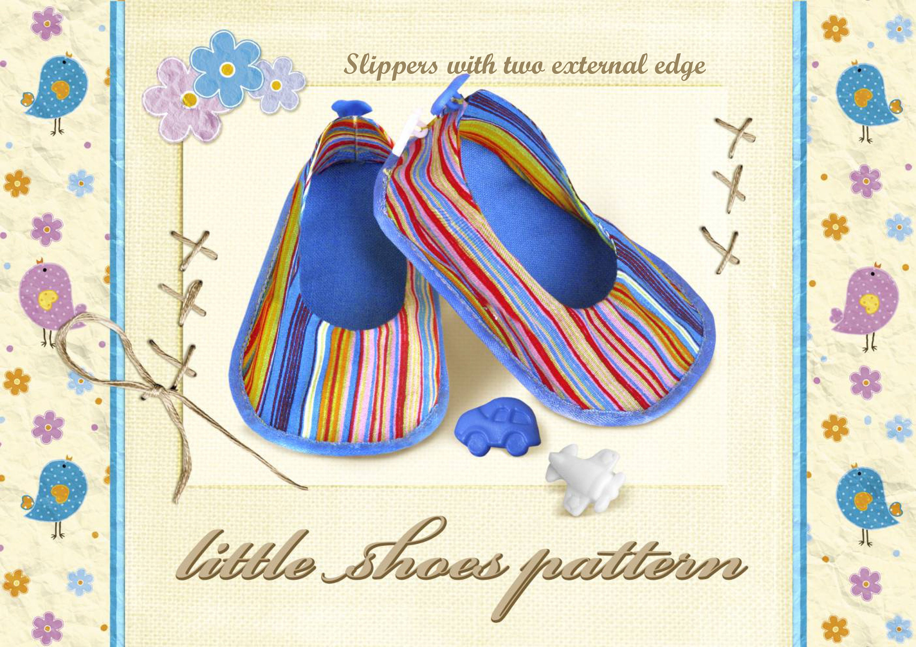 Baby Shoes Sewing Pattern Instant Download Printable E-pattern Easy to ...