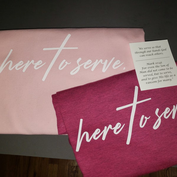 Here to Serve T Shirts - Etsy