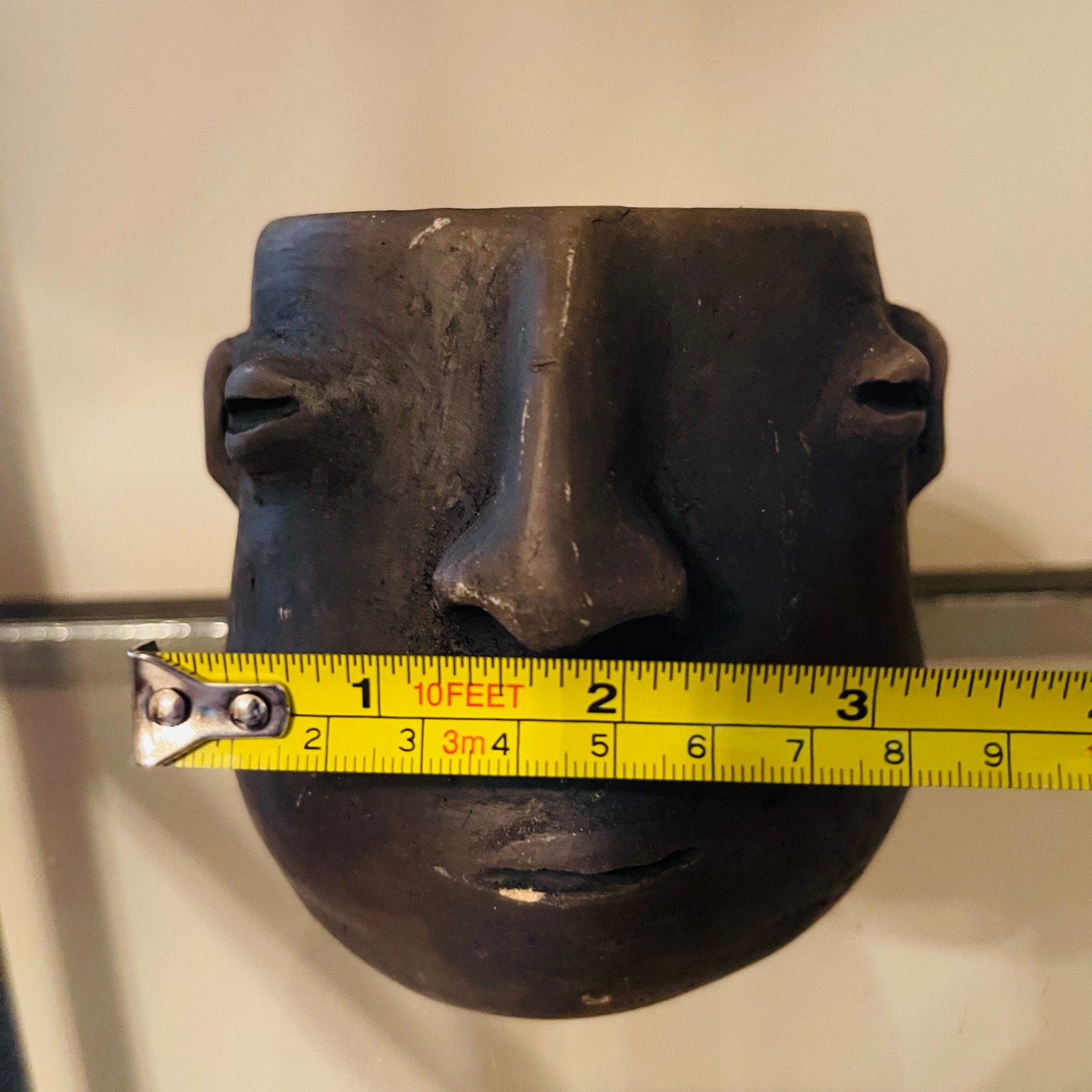 Handmade Clay Face Pot - Etsy