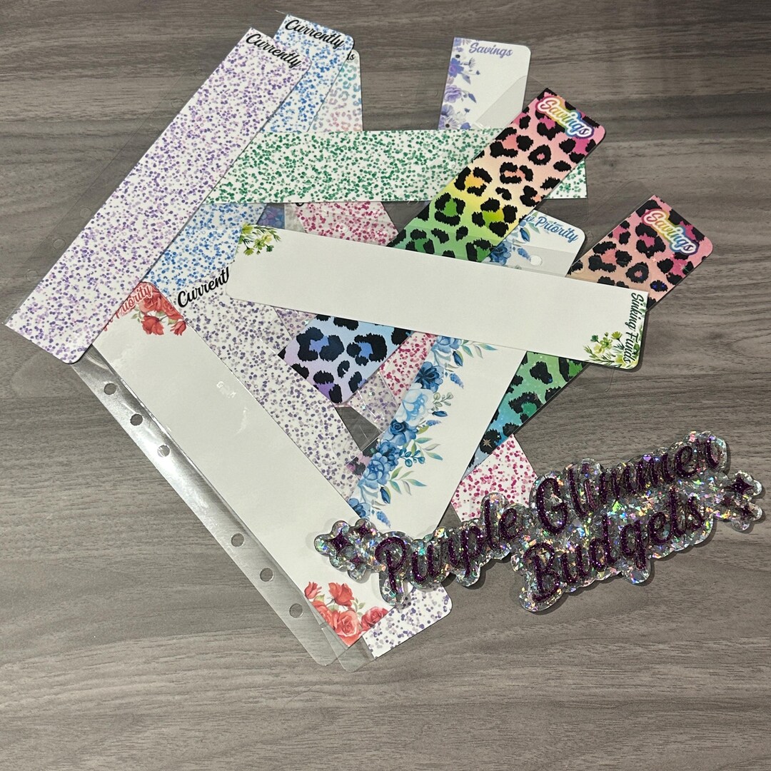 Custom A6 (personal) Binder Bookmark - Ring or Disc Punch - Etsy