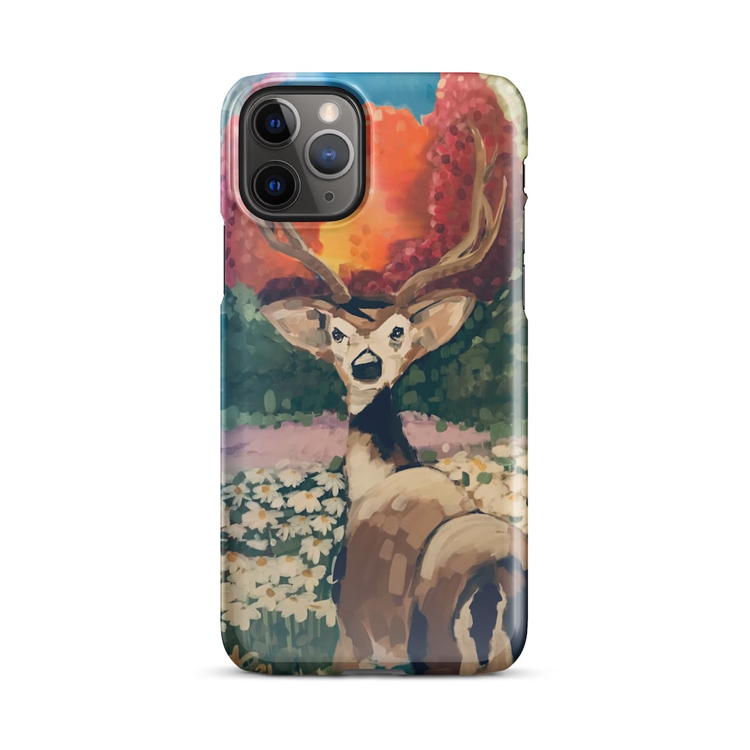 Fall Deer iPhone Case Deer Phone Case Fall Phone Case - Etsy