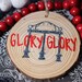 Glory Glory Arch UGA Ornament | Hand-painted - Etsy