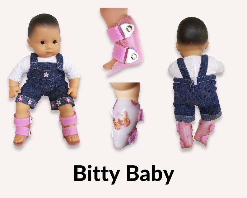 Teddy Bear Doll AFO Leg Splint Leg Brace Pink Camo Design - Etsy Canada