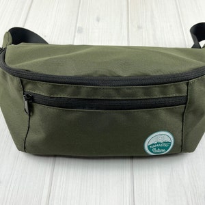 Army Green Fanny Pack, Crossbody Bag, Sling Bag, Bum Waist Bag, Hiking ...