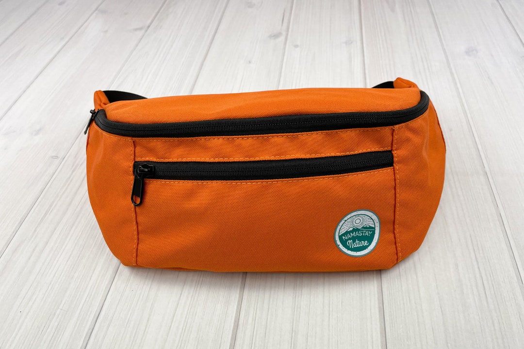Orange Fanny Pack, Crossbody Bag, Sling Bag, Waist Bum Bag, Hiking ...