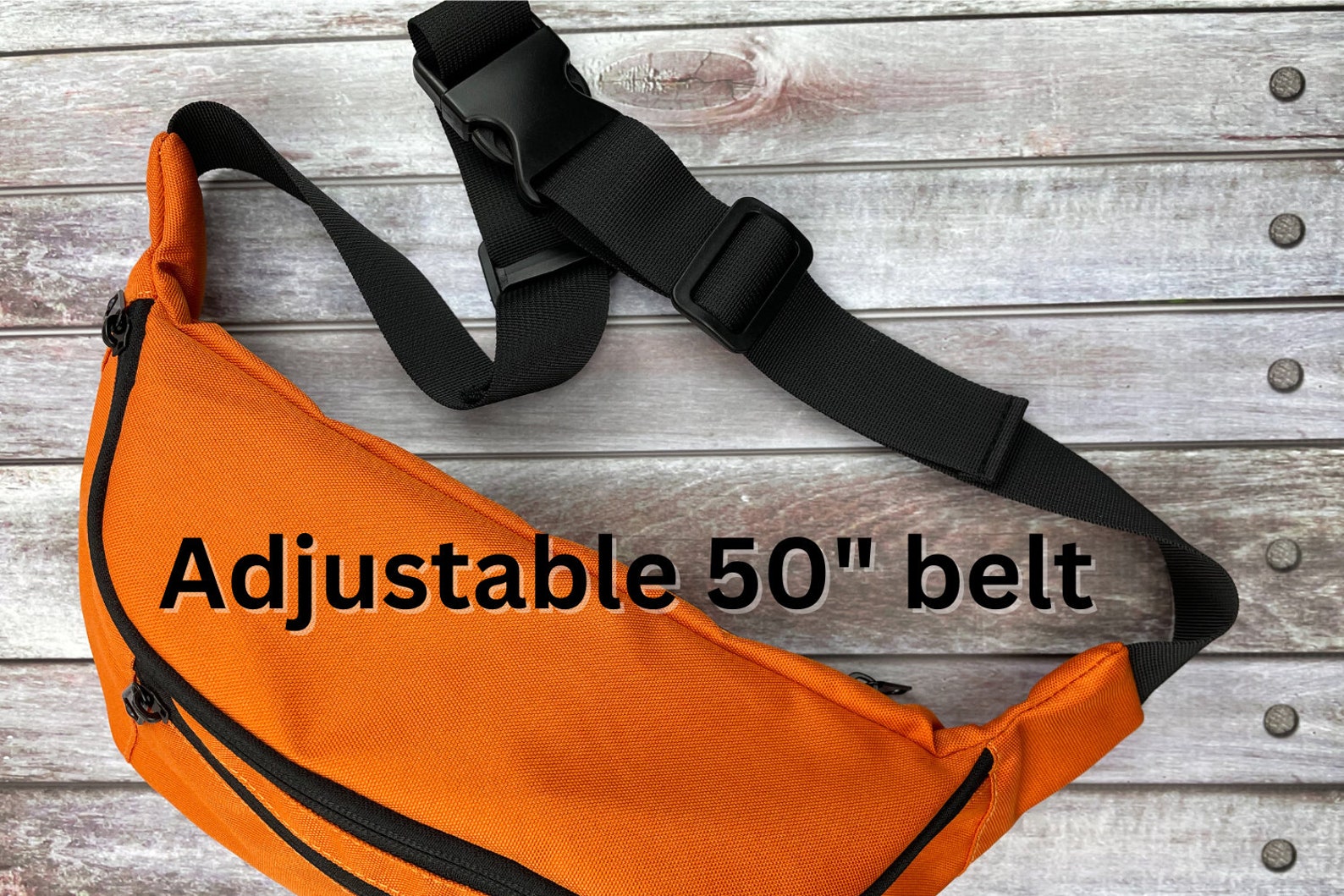 Orange Fanny Pack, Crossbody Bag, Sling Bag, Waist Bum Bag, Hiking ...