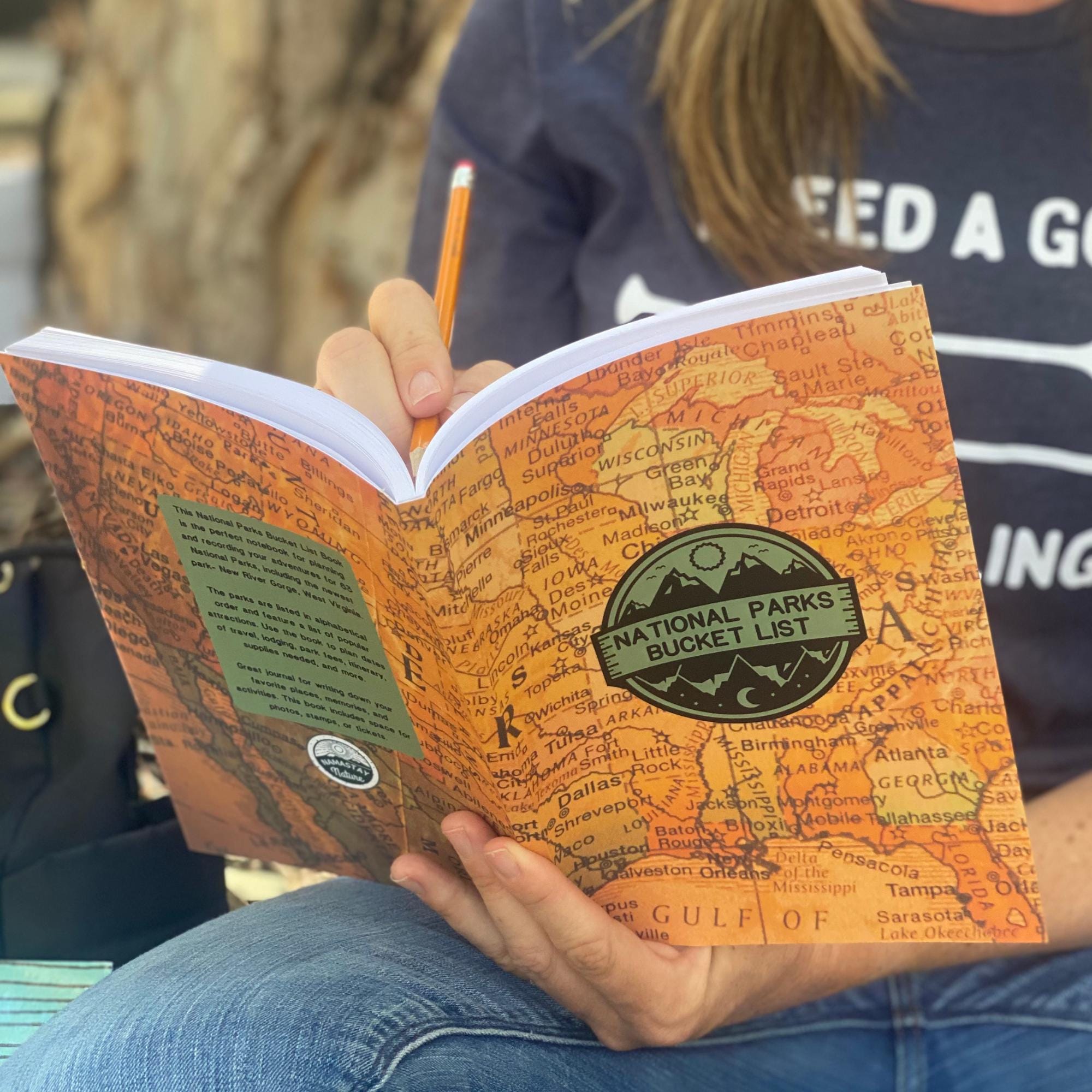 National Parks Planner Journal, US National Park Travel Planner, Log ...