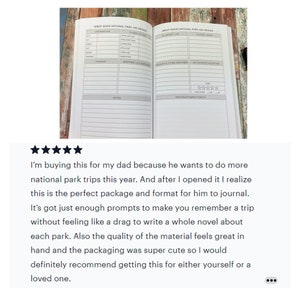 National Parks Planner Journal, US National Park Travel Planner, Log ...