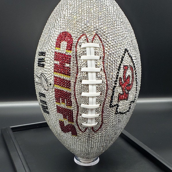 Rhinestone Football - Etsy