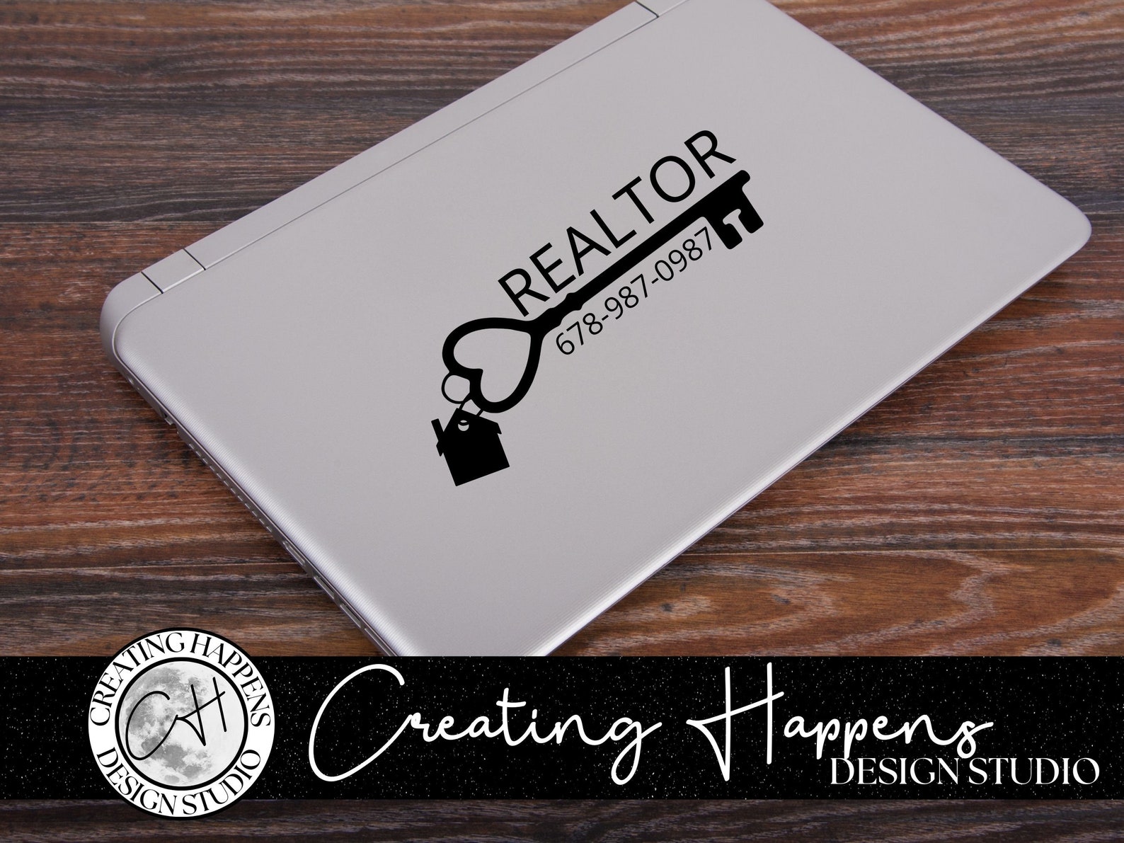 Realtor Decal Realtor Car Decal Realtor Sticker Real - Etsy