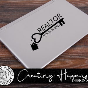 Realtor Decal Realtor Car Decal Realtor Sticker Real - Etsy