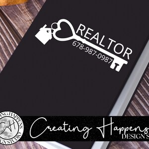 Realtor Decal Realtor Car Decal Realtor Sticker Real - Etsy