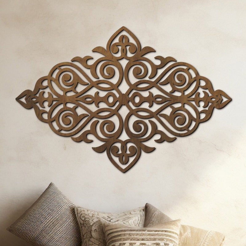 Moroccan Wood Panel - Etsy