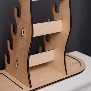 Samurai Katana Display, Katana Stand Wooden, Katana Holder, Swords ...