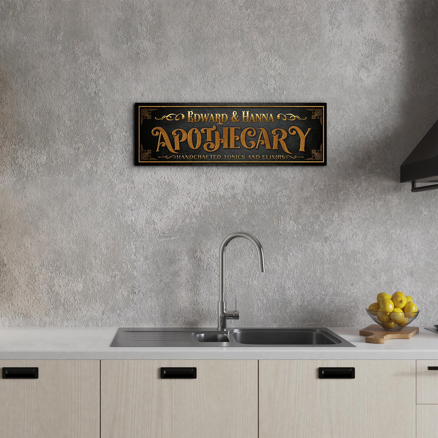 Custom Apothecary Sign, Apothecary Shops Plaque, Pharmacy Sign ...