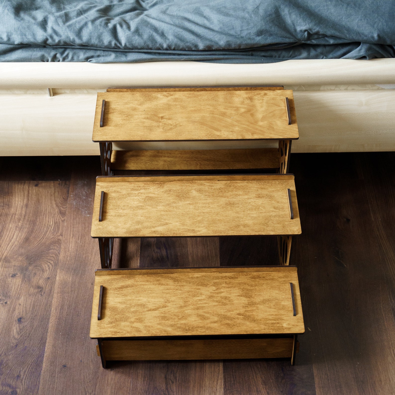 Dog Steps for Bed, Steps for Dogs, Pet Steps for Bed, Dog Stairs Bed ...