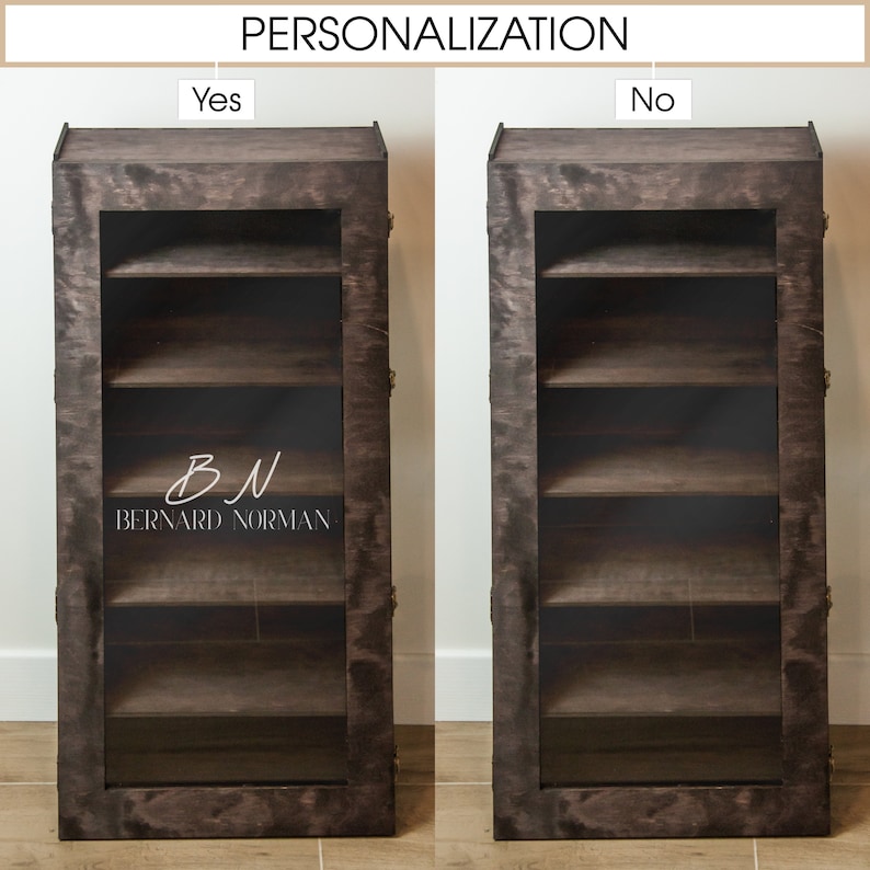 Custom Display Case With Light LED Display Cabinet Display - Etsy