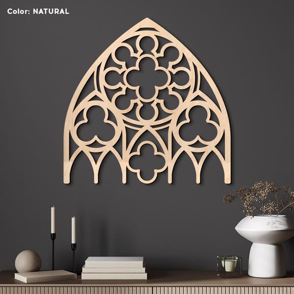 Gothic Wood Panel - Etsy