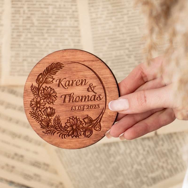 Wedding Coaster - Etsy UK