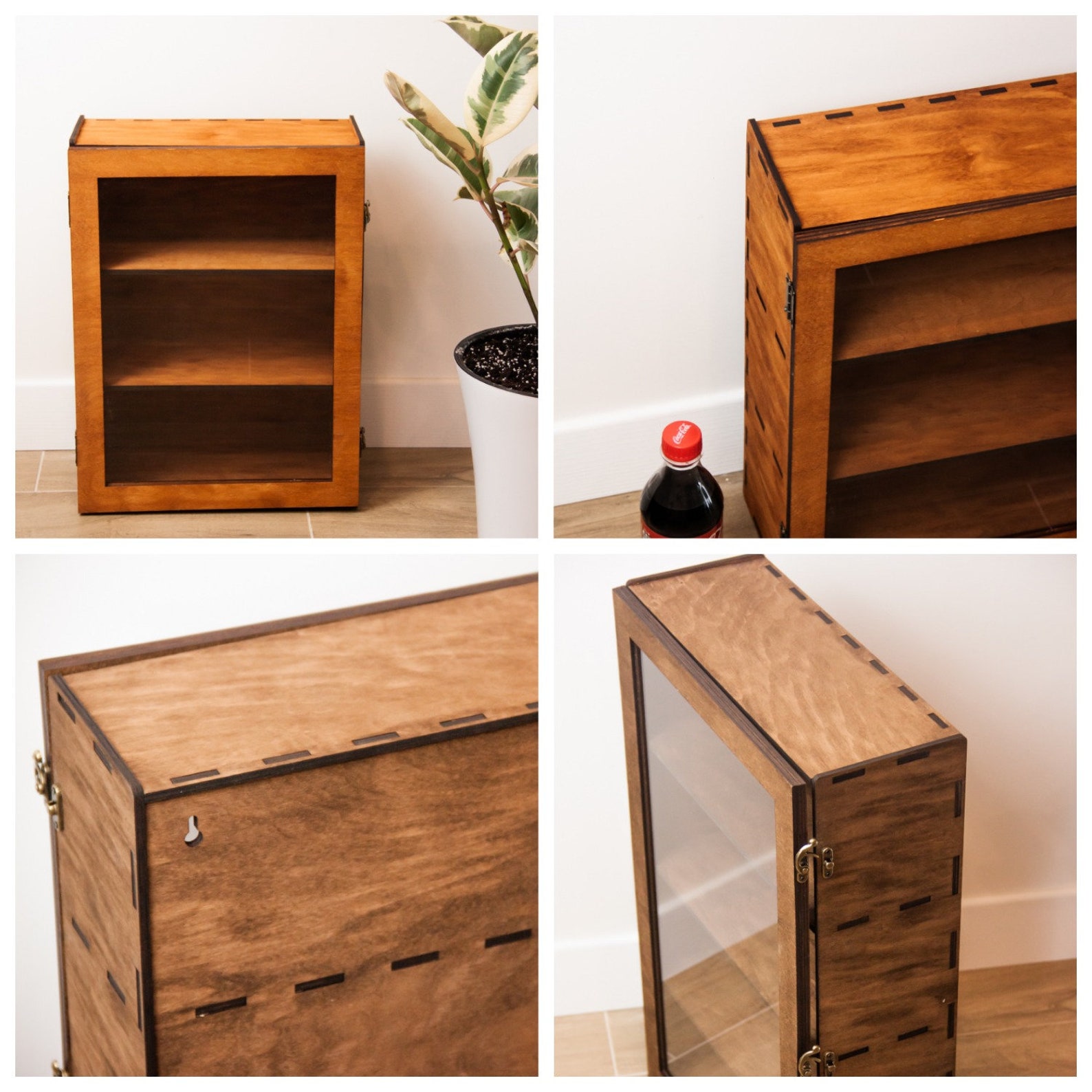 Display Case for Collectibles Display Case for Figures Wood - Etsy