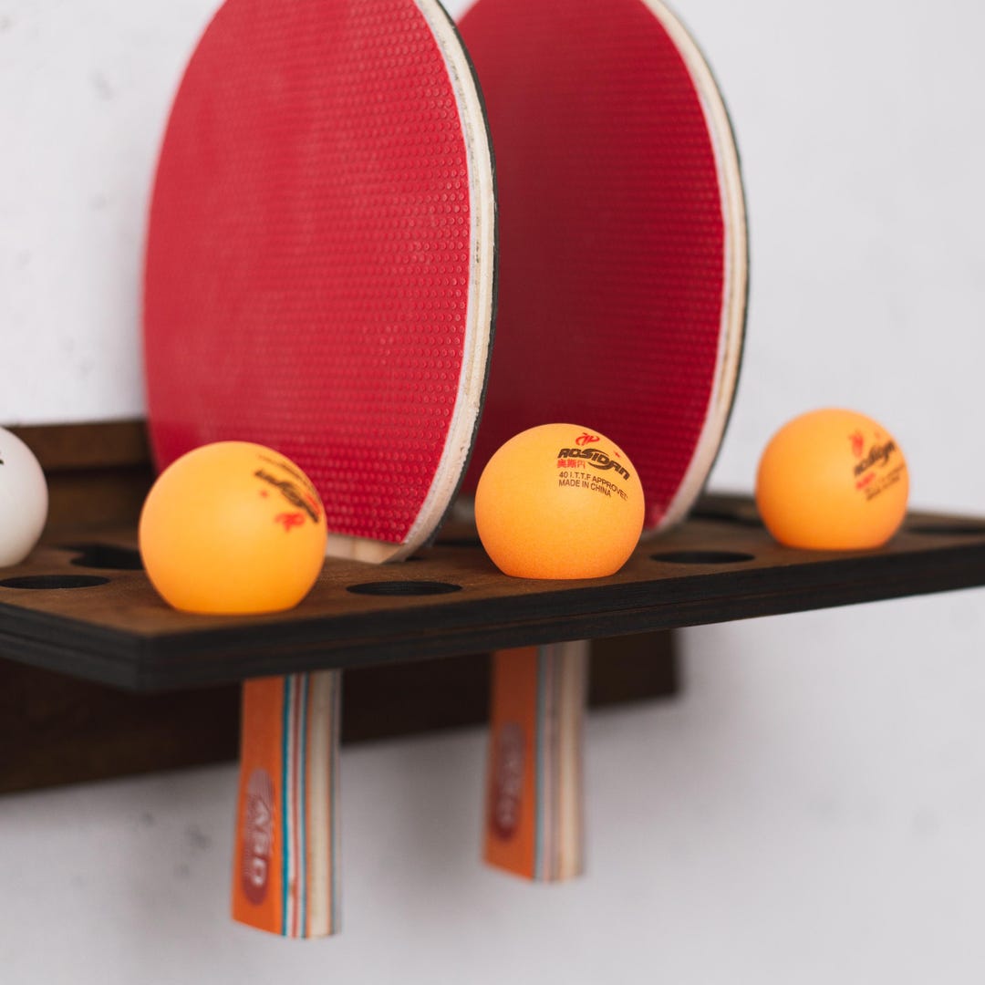 Ping Pong Paddle Wall Storage, Ping Pong Paddle Holder Wall Mount,ping ...
