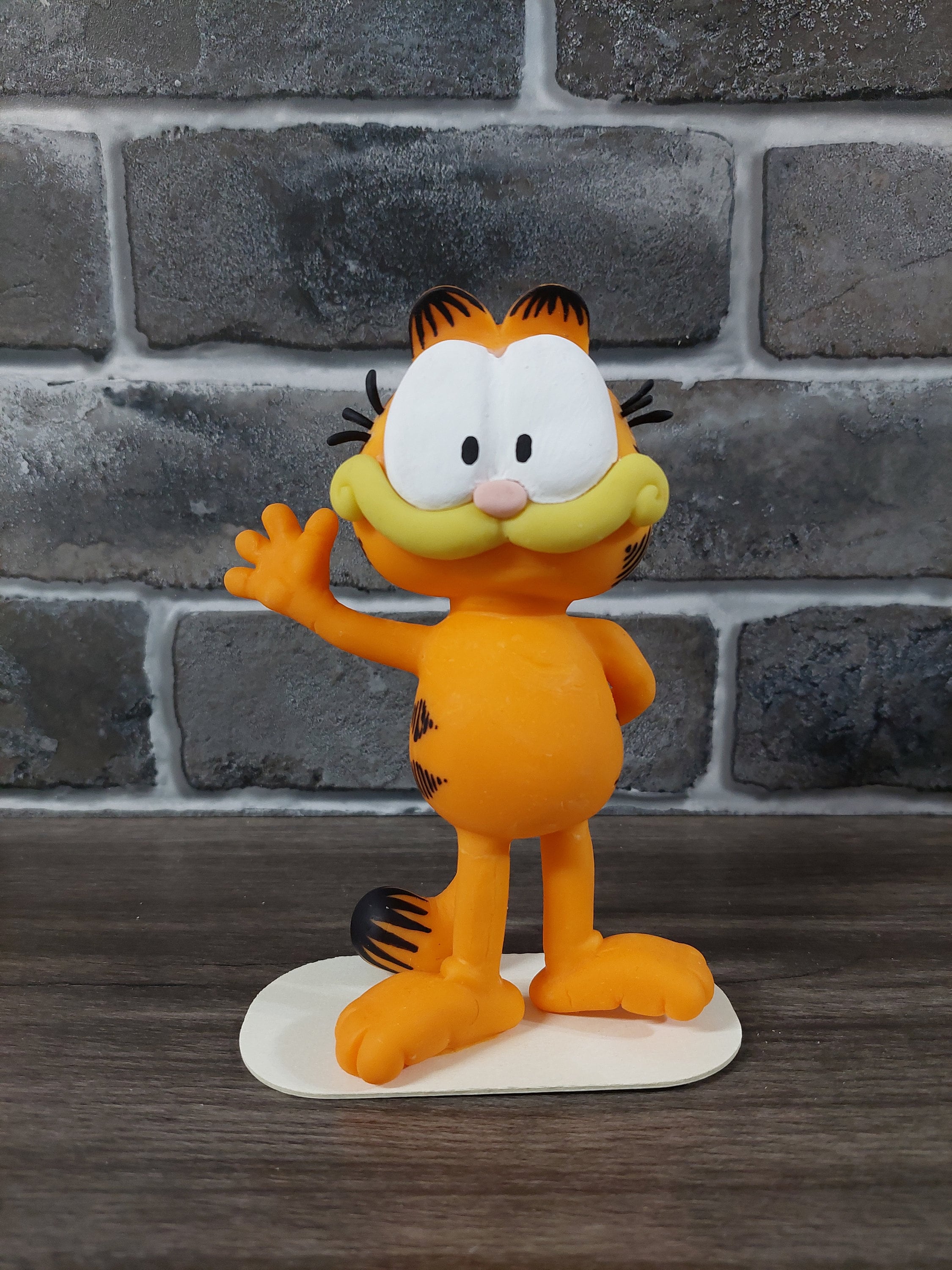 Garfield Figurine - Etsy