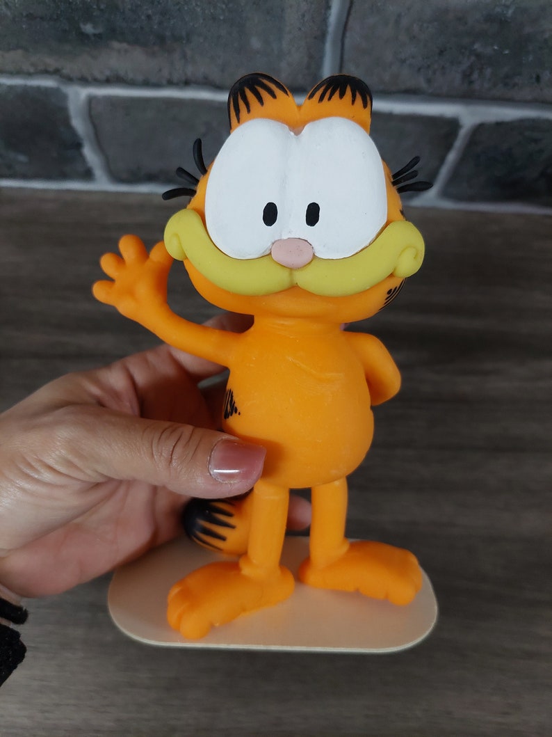Garfield Figurine - Etsy