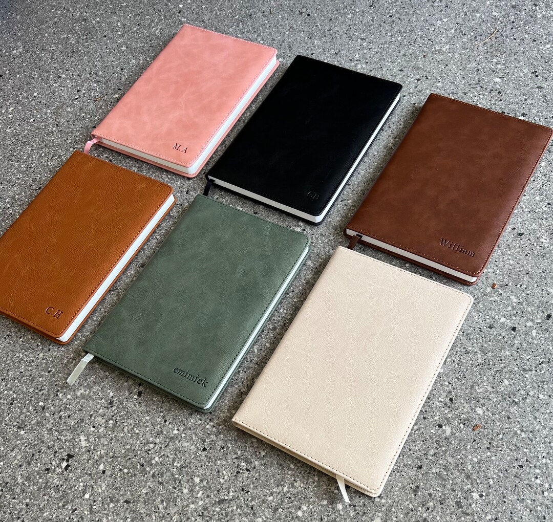 Personalised Leather Journal - Etsy