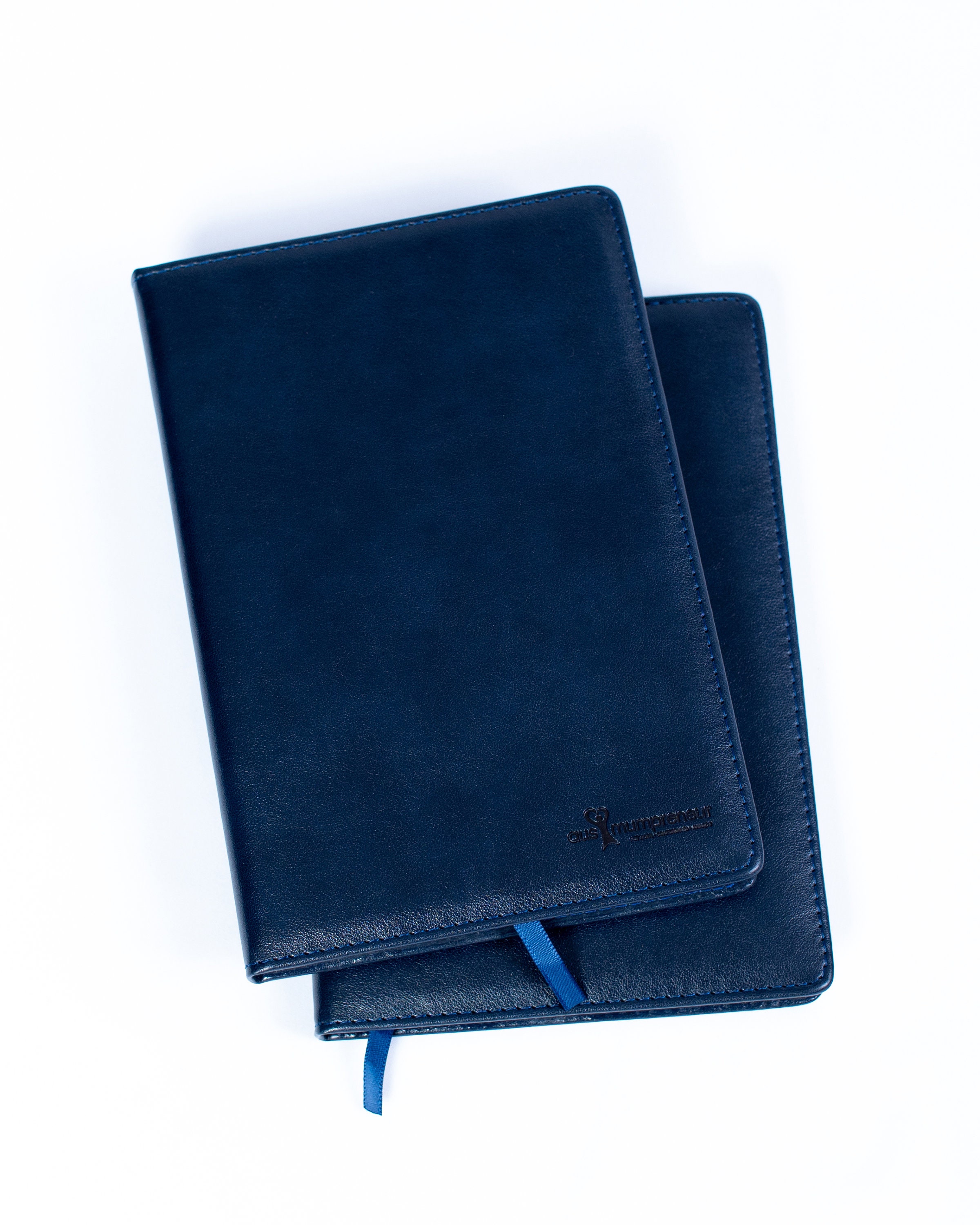 Personalised Navy A5 Leather Notebook - Etsy