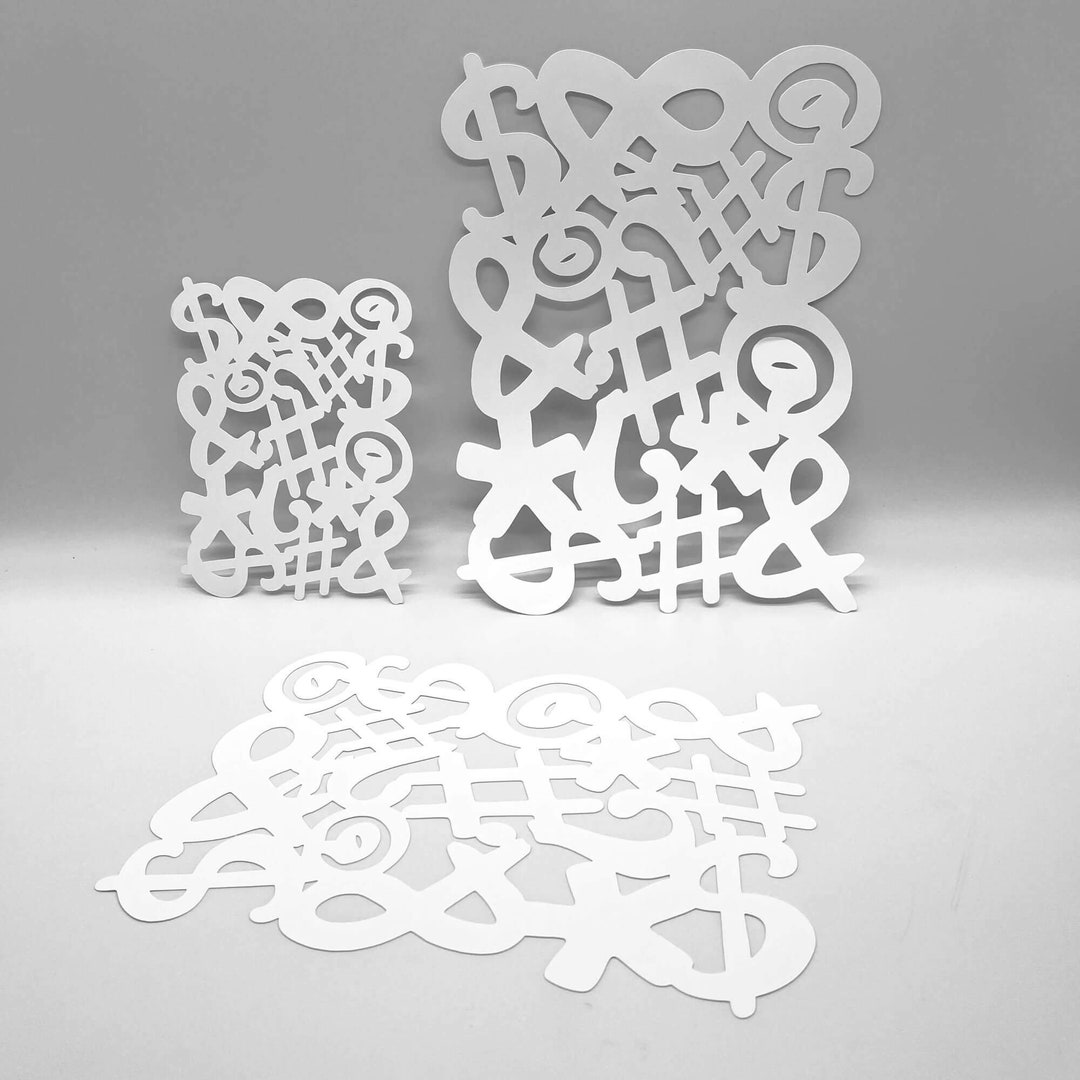 STENCILS | Punctuation Parade | Created by Becky Bokern | Ideal for Gel ...