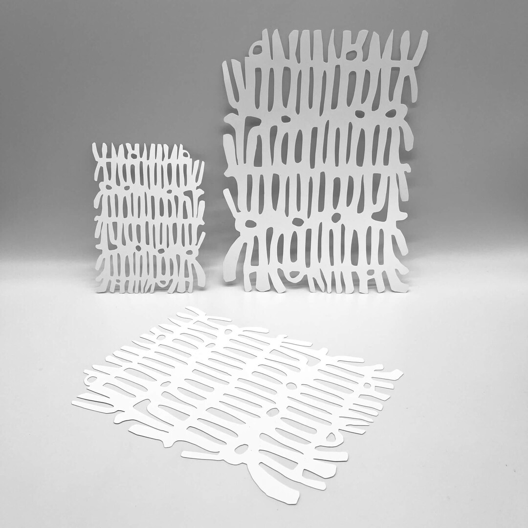 Frank'n Line Marks Stencil Set | Myriam Wulf Mixed Media - Etsy