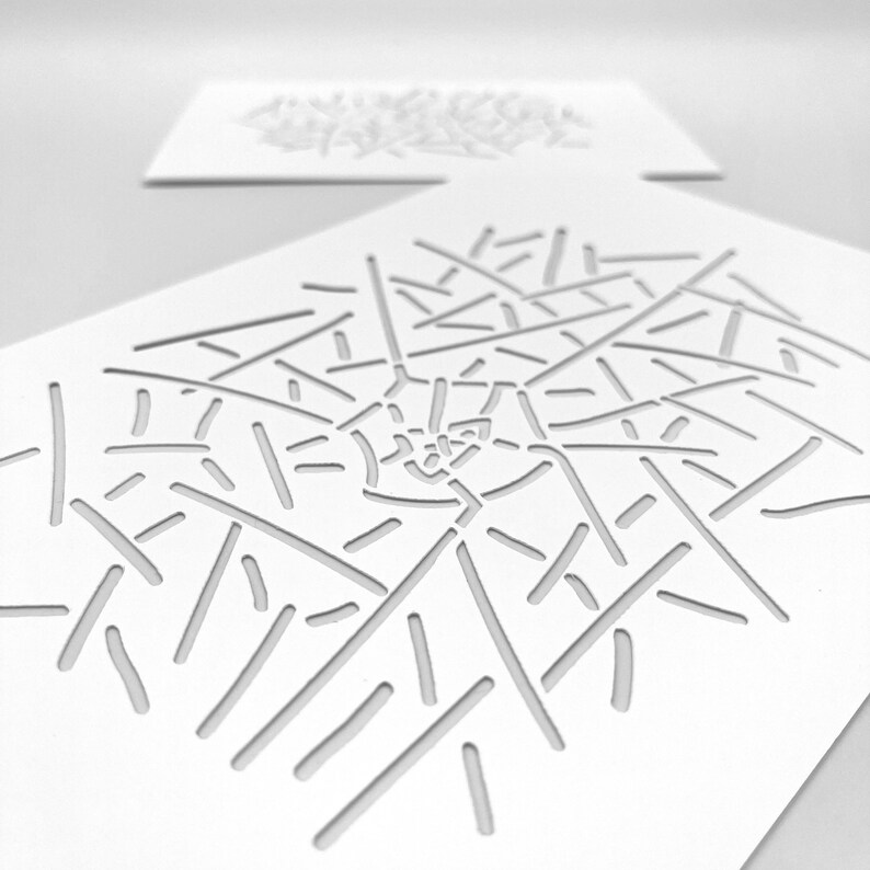 Mythical Creature Stencils | Diablo, Minotaur & Abstract Webs - Etsy