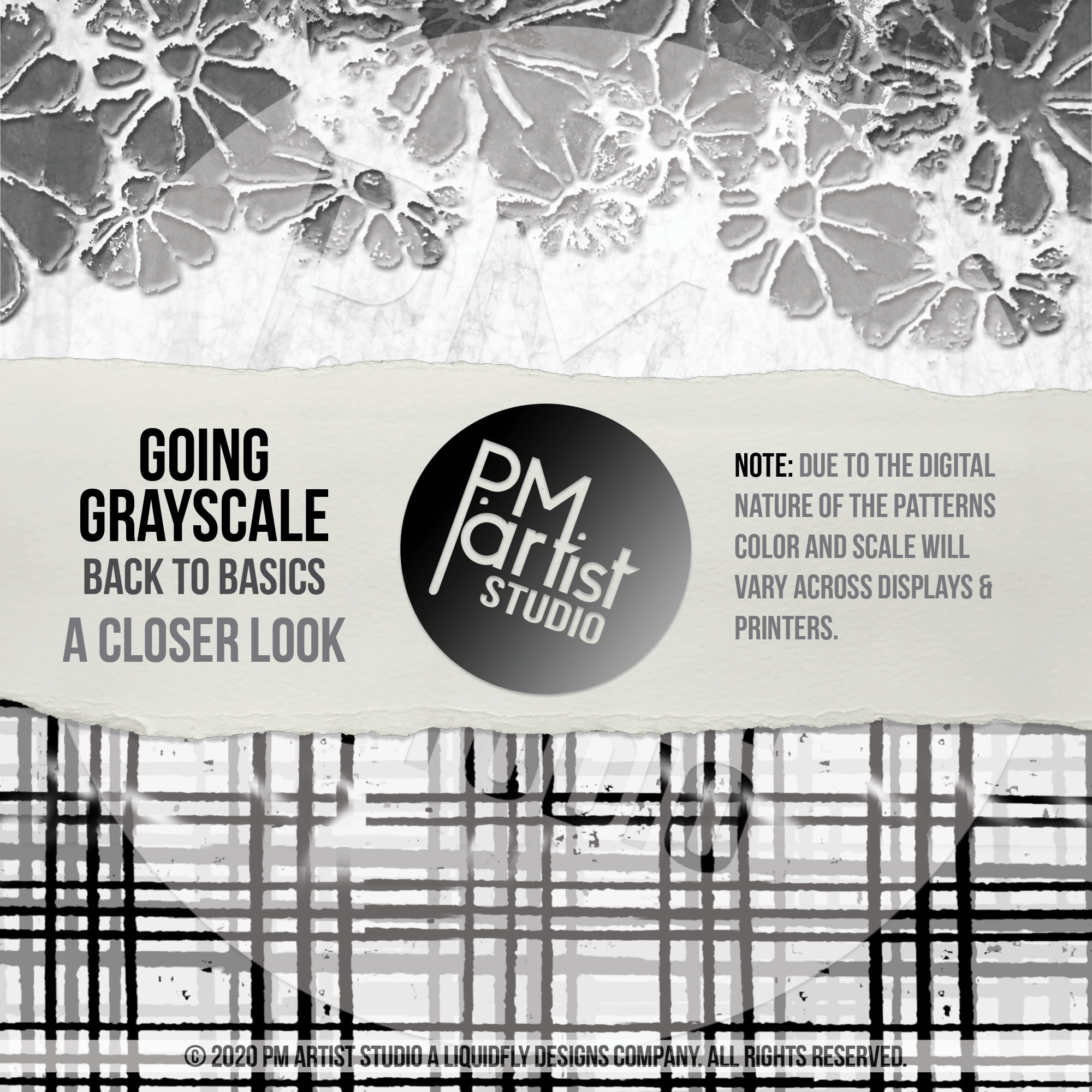 Black and White Patterned Paper | Scrapbook and Journal (PDF Download ...