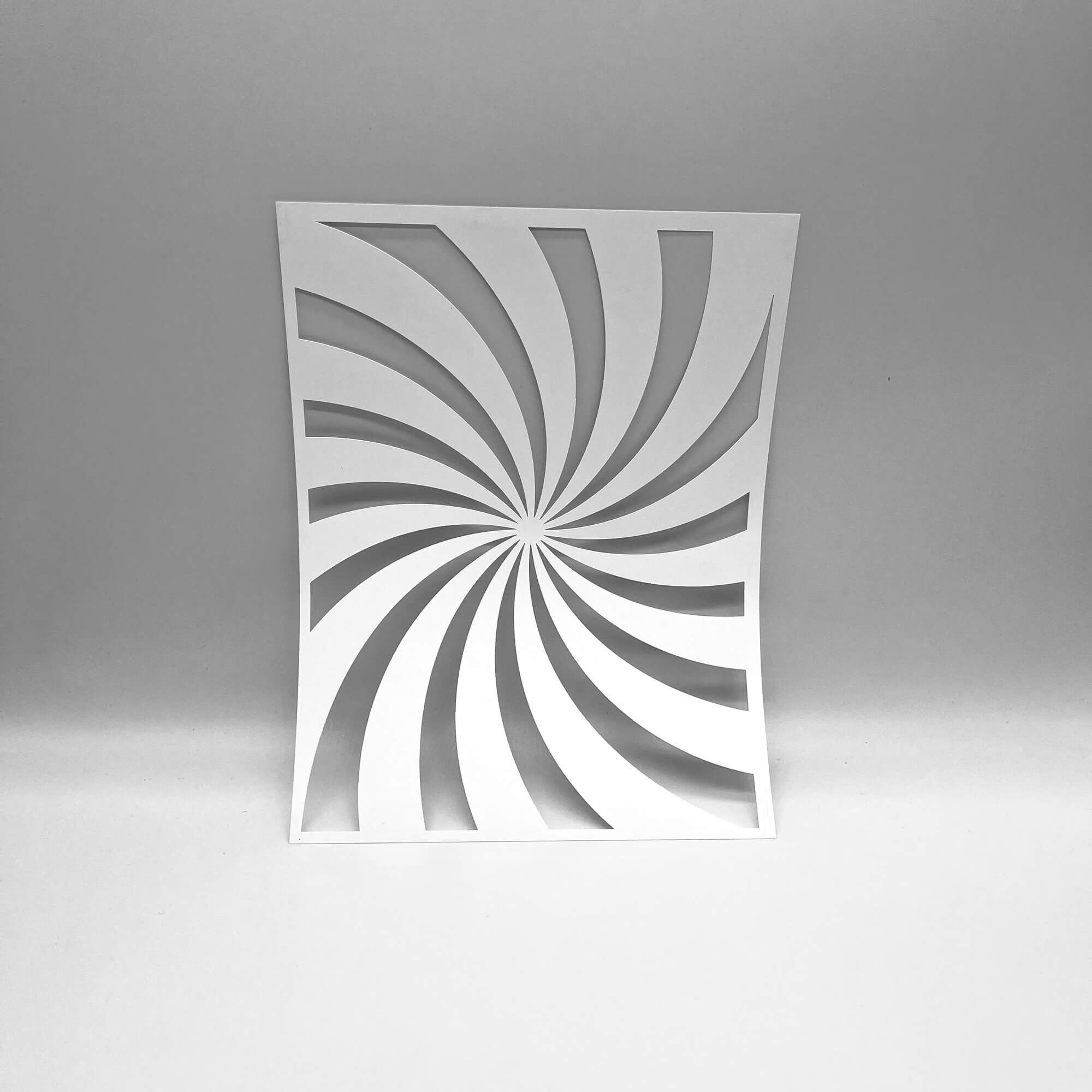 Zone Spiral Stencil | Gel Plate Printing, Mixed Media - Etsy