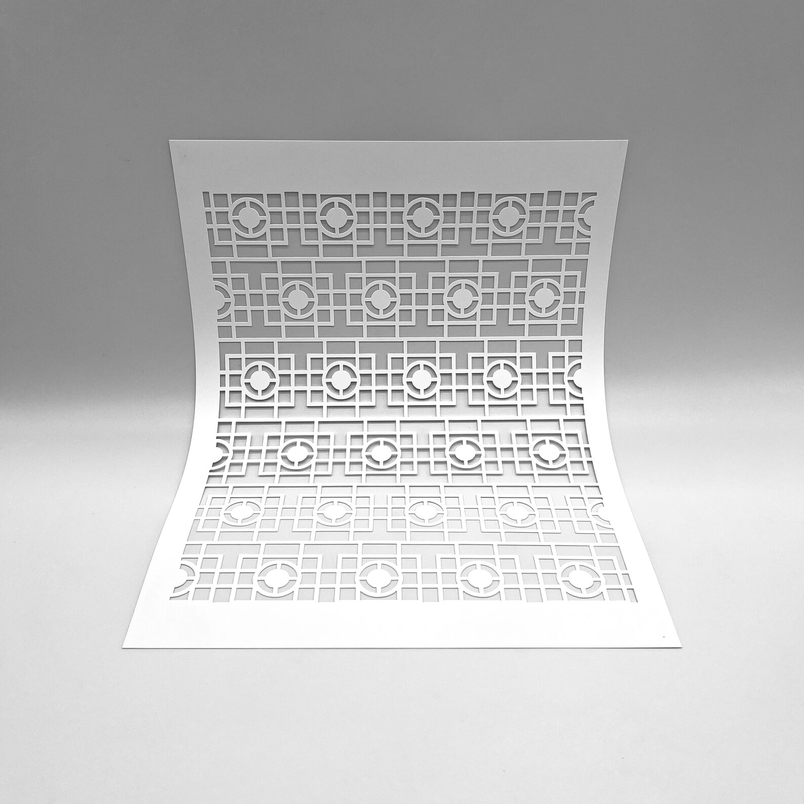 STENCILS | Craftsman Rectangle Lattice Style 2 | Mixed Media | Ideal ...