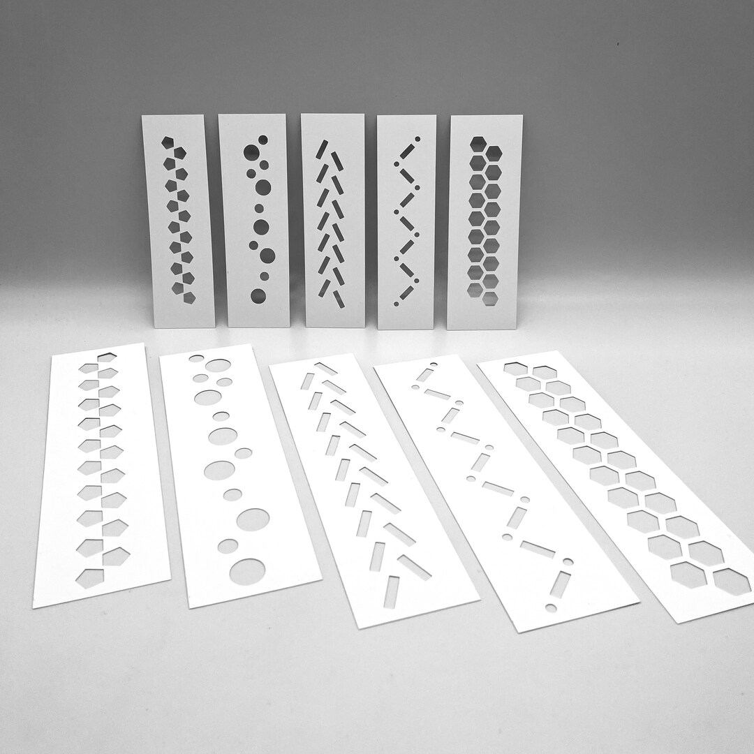 STENCIL | Boundless Border Designs Vol 3 | Mixed Media by CERI | Ideal ...