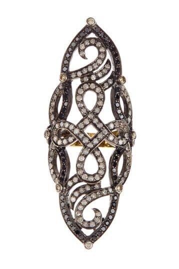 Ring Jewelry Natural Rose Cut Diamond Ring Solid 925 Sterling - Etsy