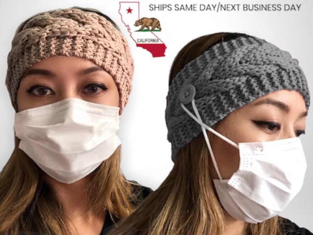 LAST CALL! Cozy Handmade Knitted Headband With Optional Buttons for ...