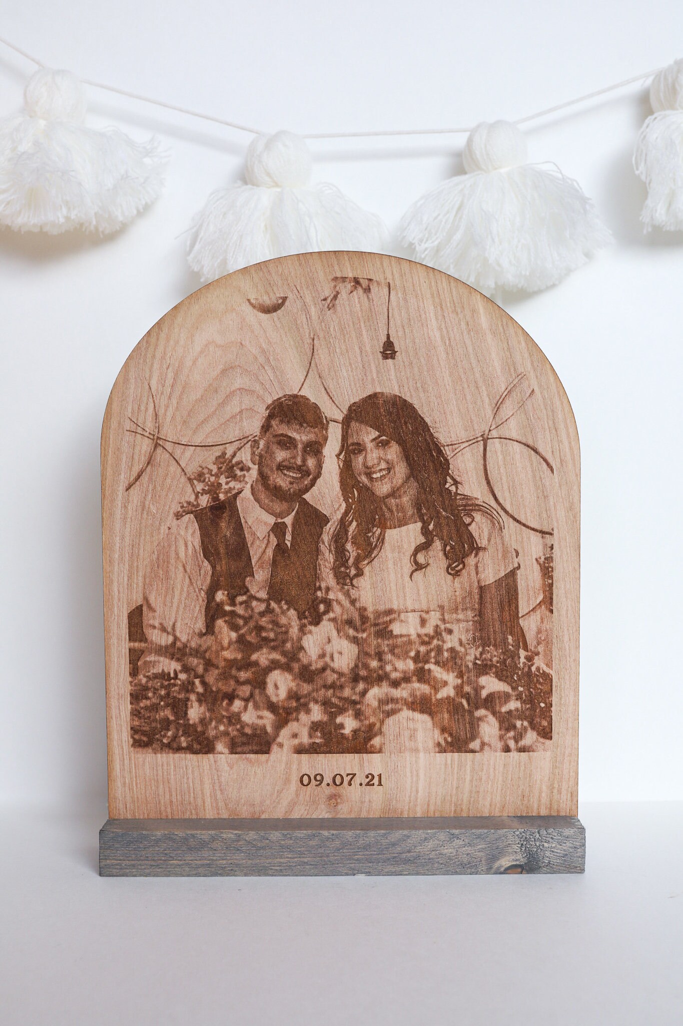 Custom Photo Engrave With Stand - Etsy